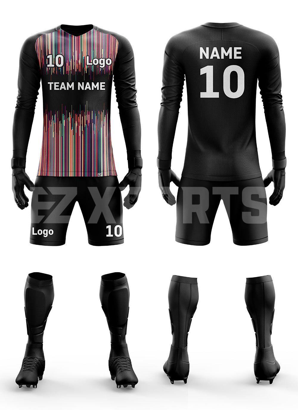 Pro Custom Goalkeeper Uniform GK-2 – Fully Customizable Set
