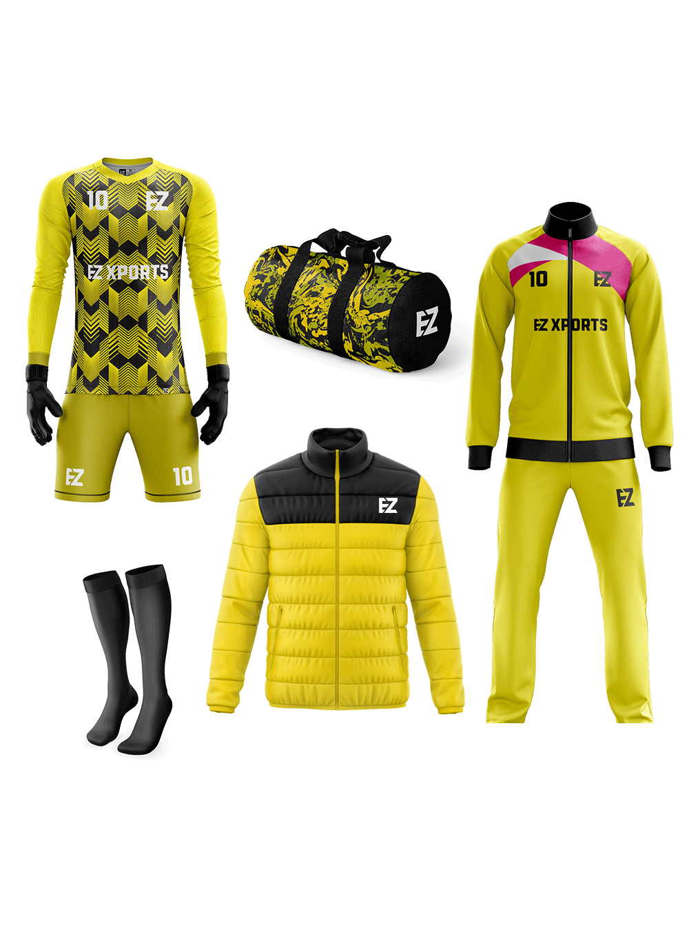 Personalized Goalkeeper Kit Package GPK-1