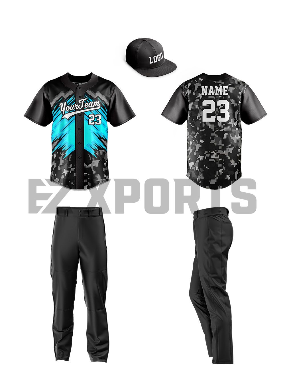 Customized Baseball Uniform BS-3
