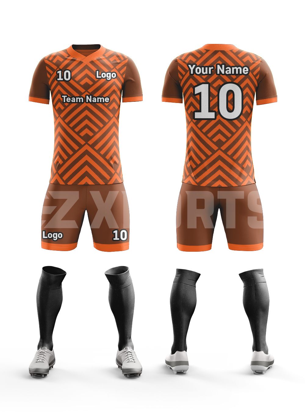 Personalized Sublimated Soccer Kit A-9